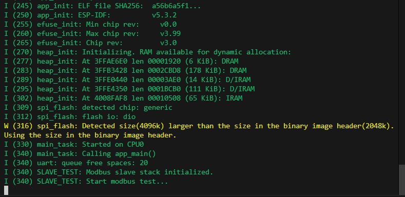 ESP32上ModBus的使用-基于串口的从站 | ESP32-Guide